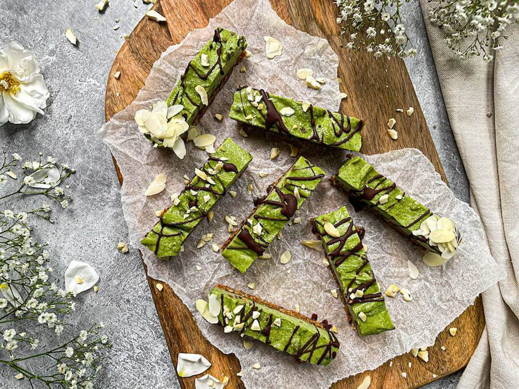 Cacao and Matcha Bars – The Koko Samoa
